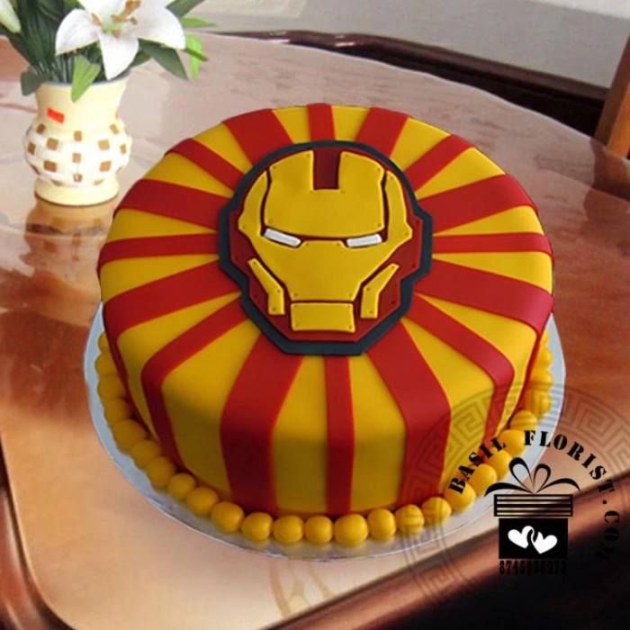 Iron Man Mask Cake Cake Tag: Iron Man Mask Eyes CakesDecor